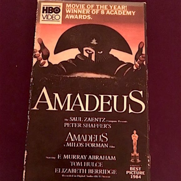 Media | Amadeus Vhs Tape | Poshmark